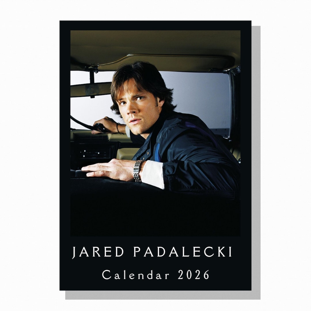Jared Padalecki 2026 Calendar Etsy