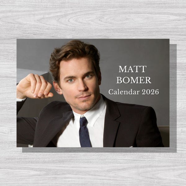 Matt 2026 Calendar - Etsy UK
