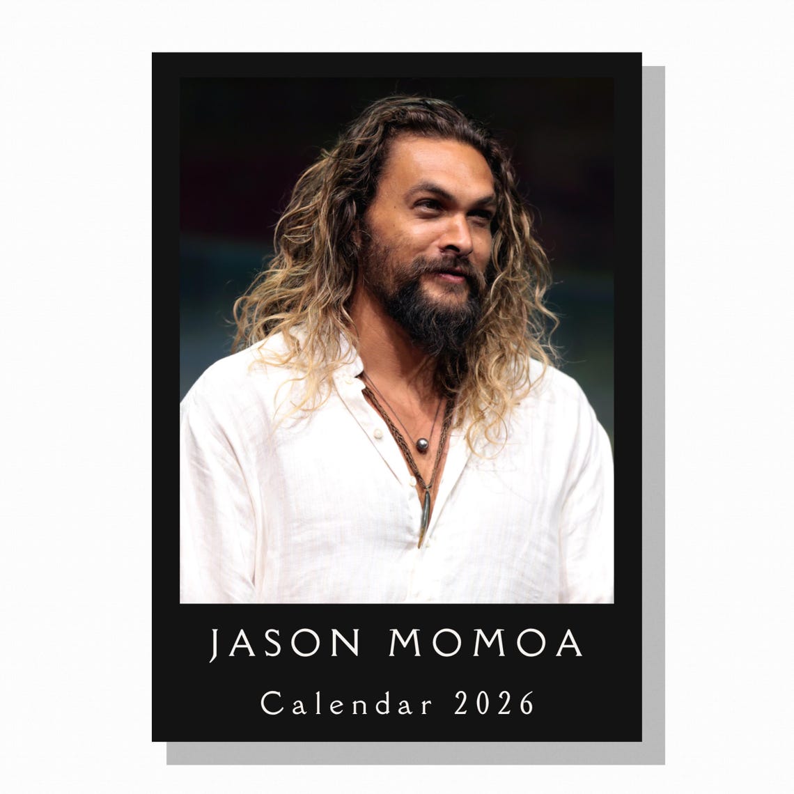 Jason Momoa 2026 Calendar - Etsy