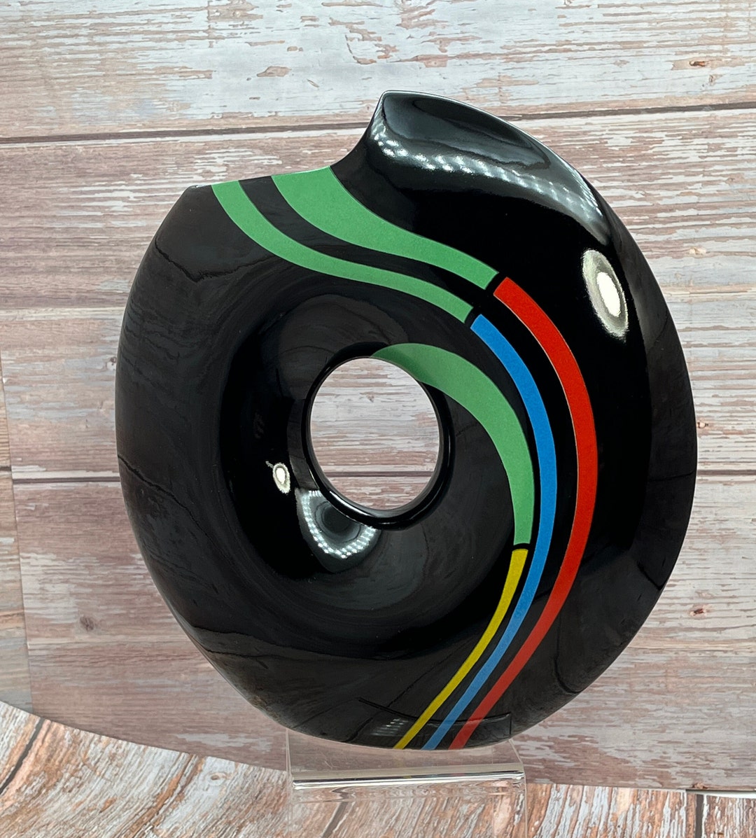 Toyo Japan Velocity Collection Art Vase Circa 80's - Vintage Vase Toyo ...