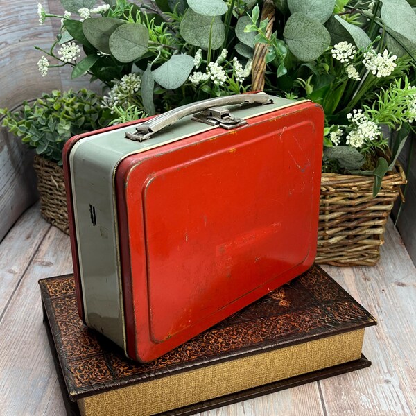 1950s Lunch Box - Etsy