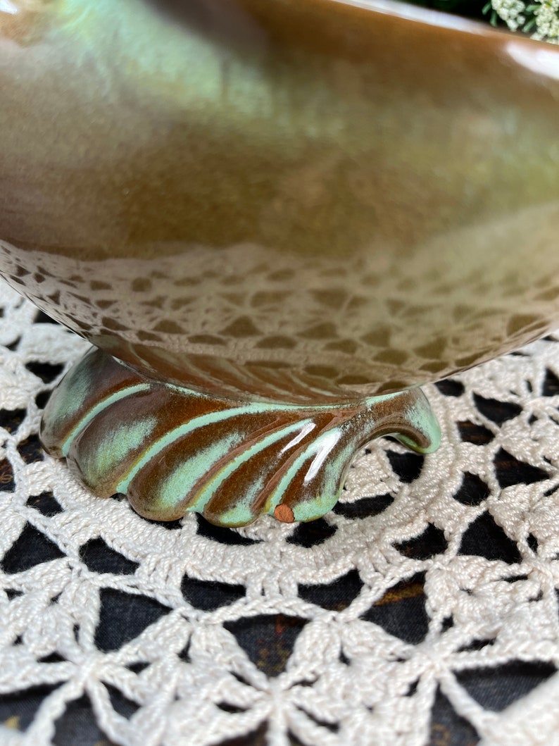 Vintage Frankoma Pottery Cornucopia Horn Vase Frankoma Pottery Bowl - Etsy