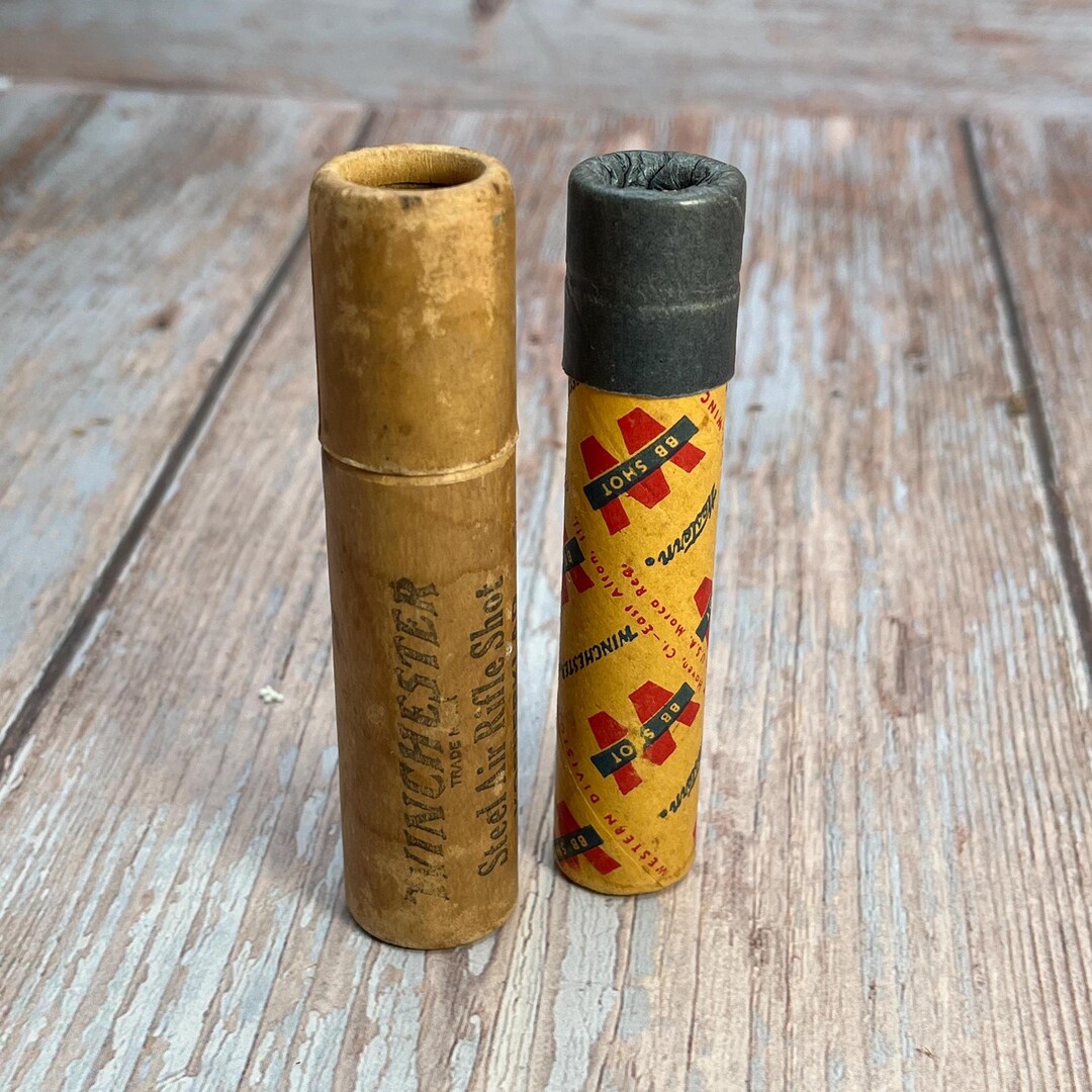 Set of 2 - Vintage Winchester Western Air Rifle Shot Bb's - Winchester ...