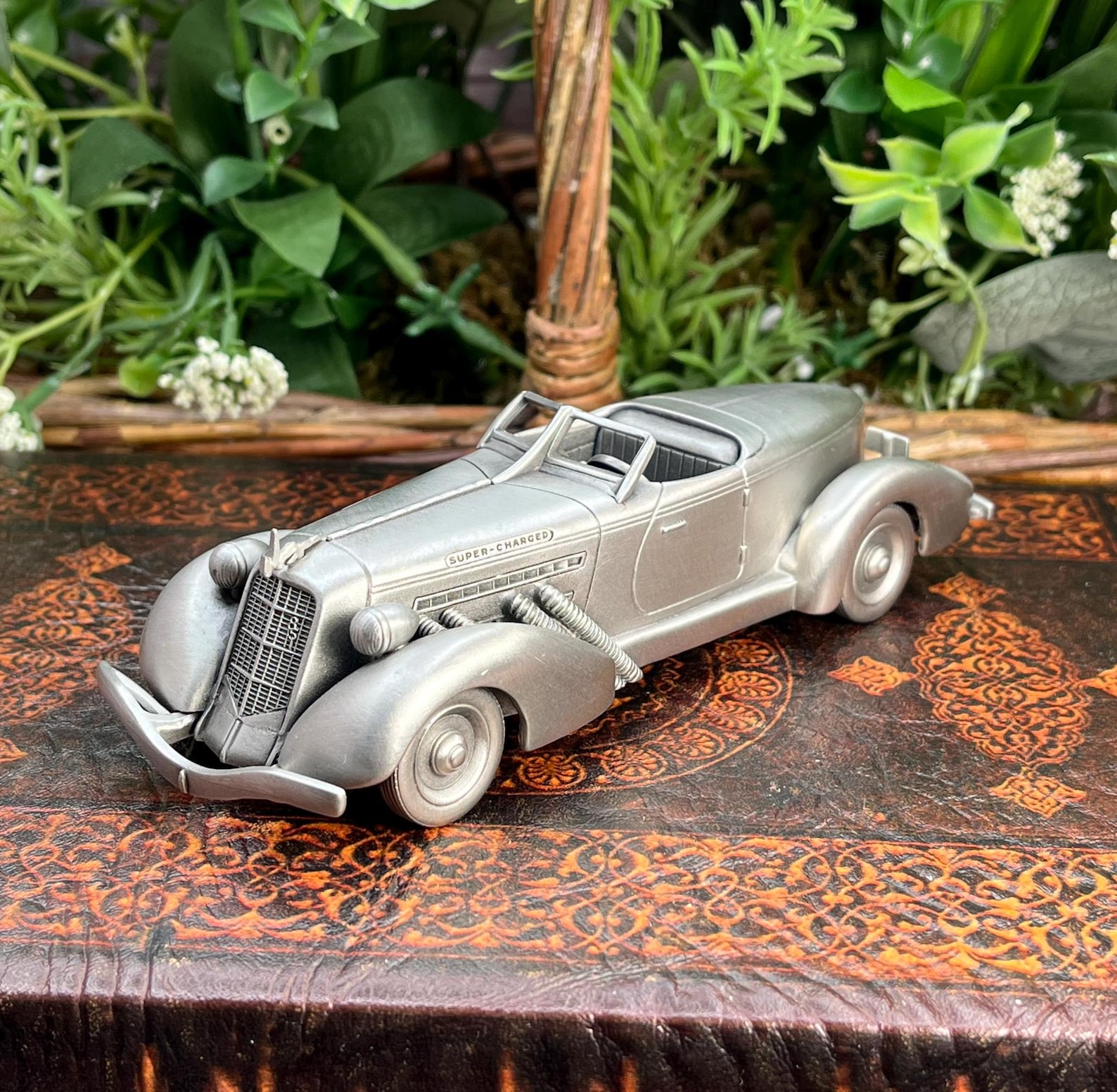 1935 Auburn 851 Speedster Vintage Danbury Mint England Pewter Car ...