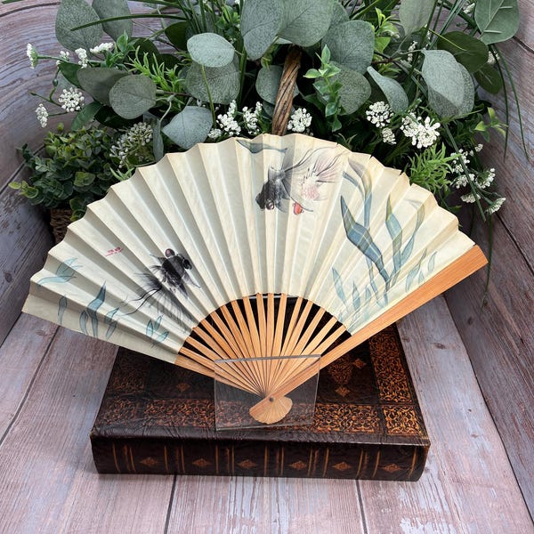 Paper Folding Fan - Etsy