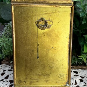 Antique 1897 24k Gold Plated Picture Frame - Gold Plated Antique ...