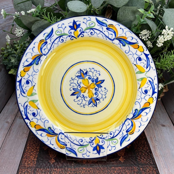 Hand Painted Plate Portugal - Etsy
