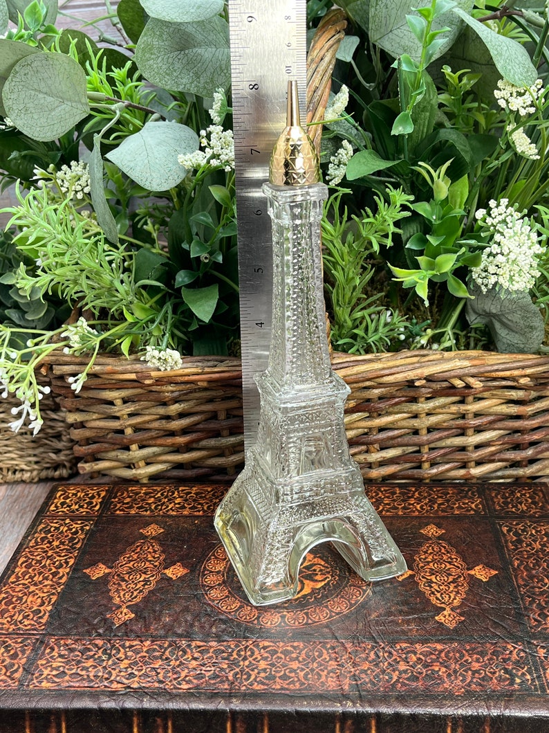 Vintage AVON Eiffel Tower Collectible Glass Perfume Cologne Bottle - Etsy