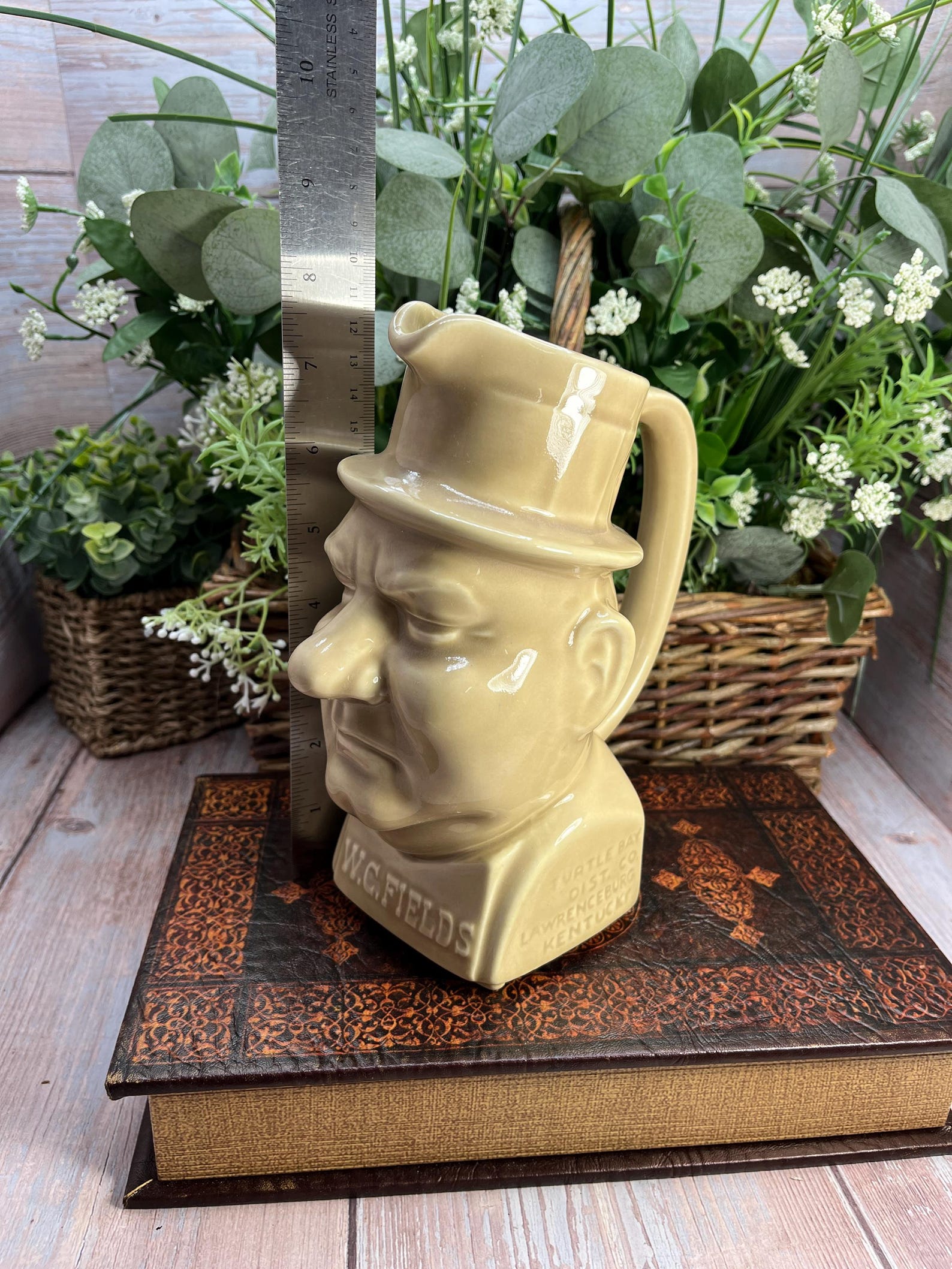 Vintage Turtle Bay Mccoy WC Fields Kentucky Straight Bourbon Whiskey ...