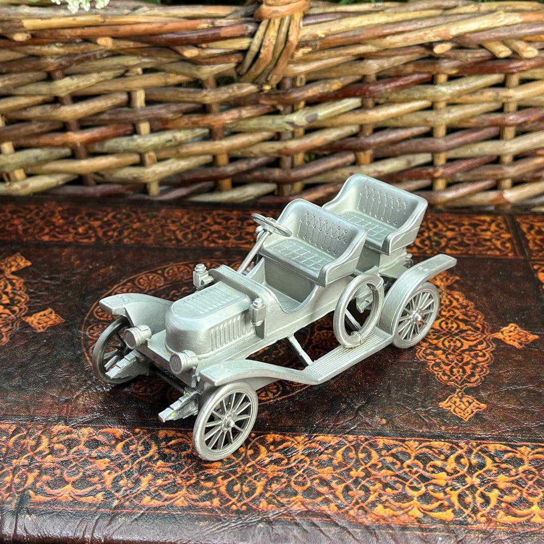 1909 Stanley Steamer Vintage Danbury Mint England Pewter Car - Classic ...