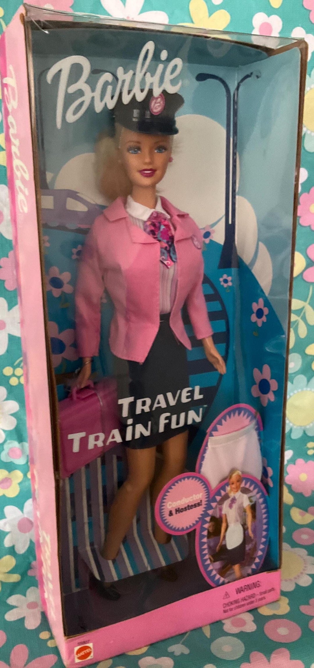 BARBIE train Travel Fun 2001 Mattel NEW - Etsy