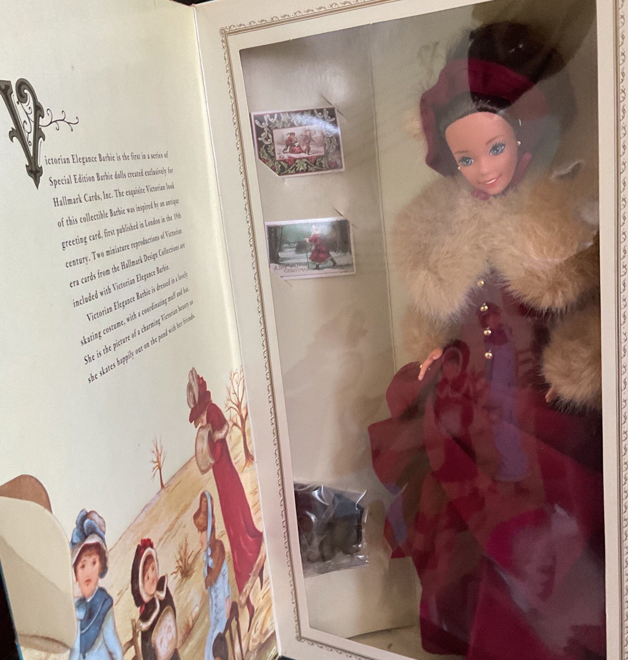 BARBIE victorian Elegance Hallmark Special Edition 1994 Mattel NEW - Etsy