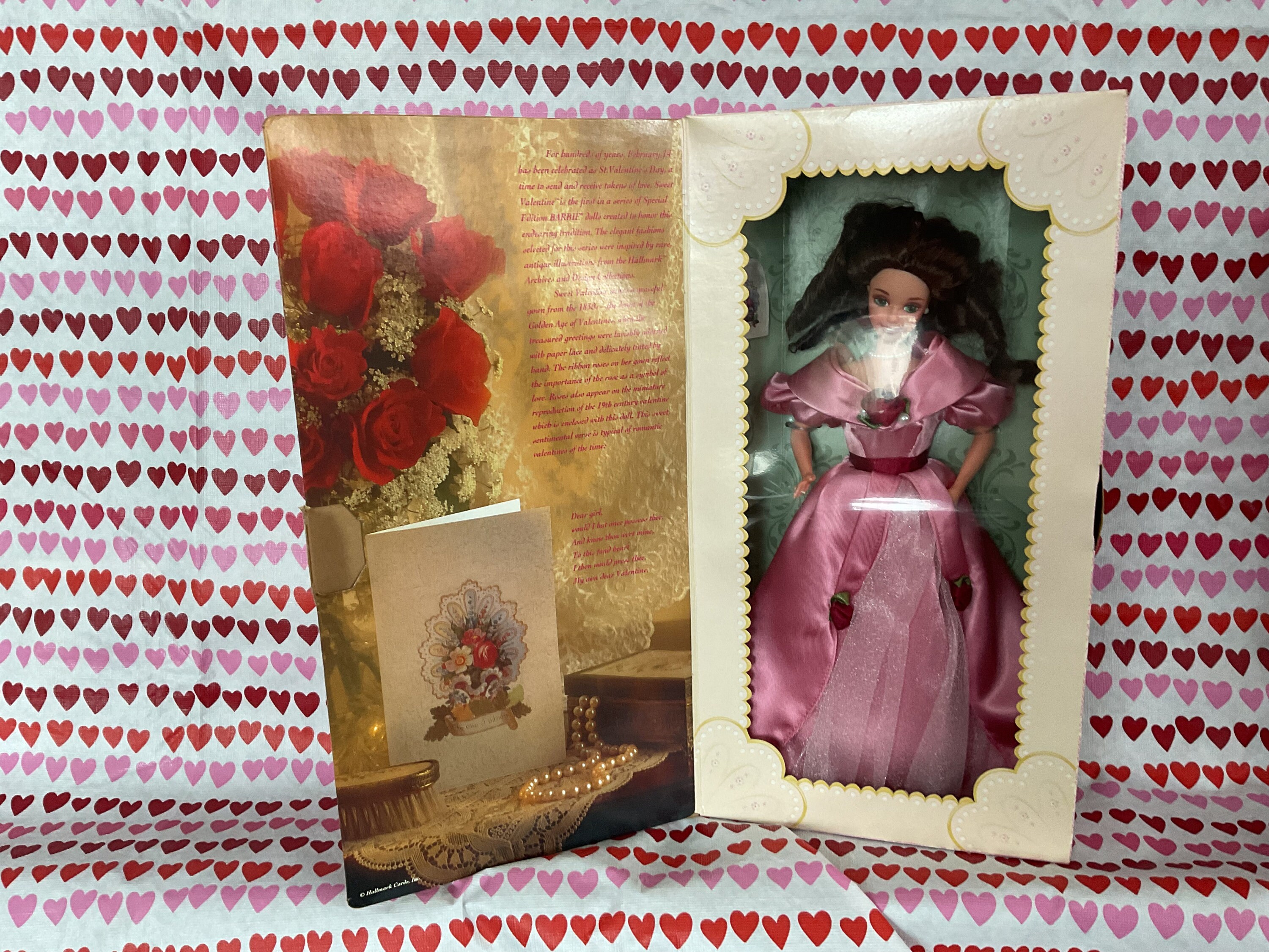 BARBIE Sweet Valentine Barbie hallmark be My Valentine Collector Series ...