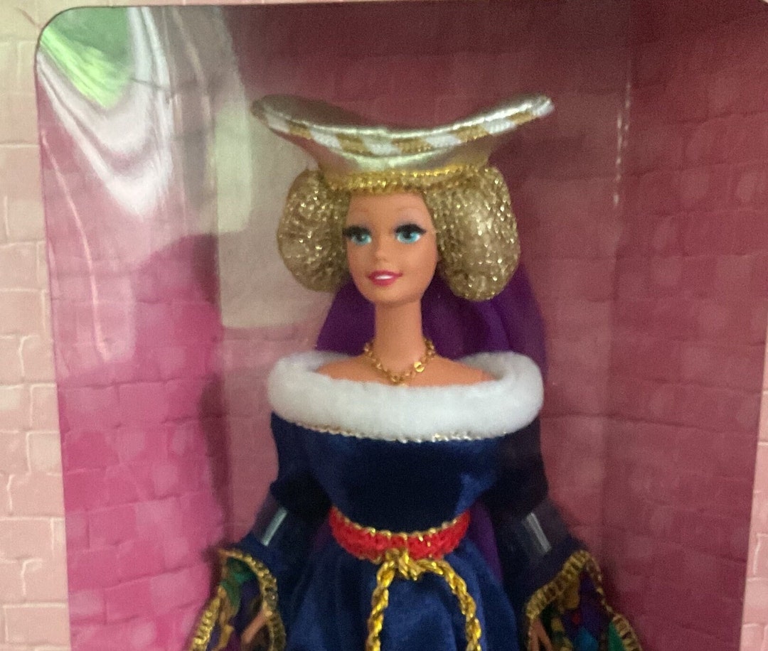 BARBIE medieval Lady the Great Eras Collection 1994 Mattel NEW - Etsy