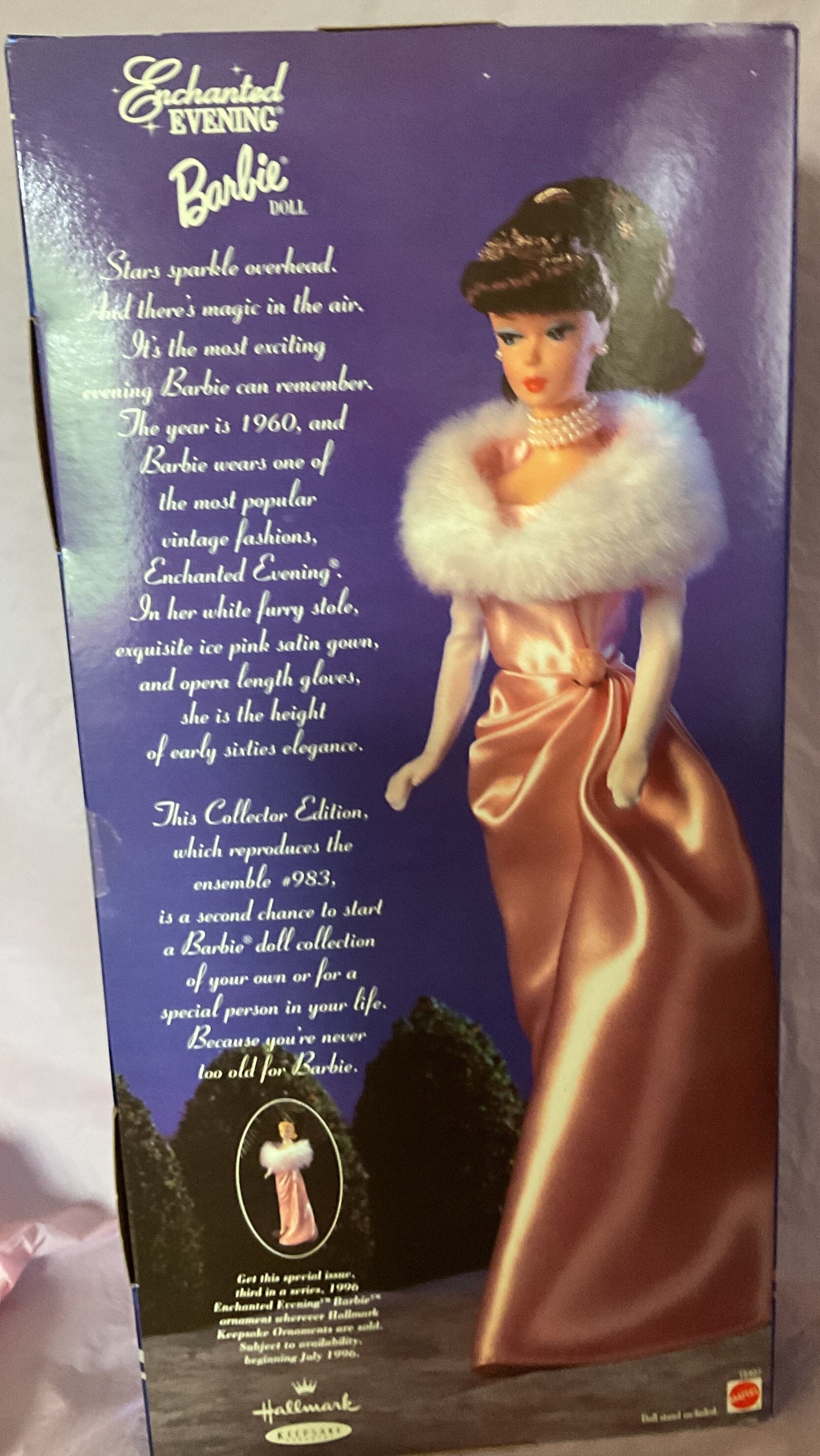 BARBIE enchanted Evening 1961 Original Reproduction 1995 Mattel NEW - Etsy