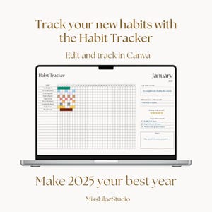 Digital Vision Board Template Kit 2025 New Year Manifestation Board ...