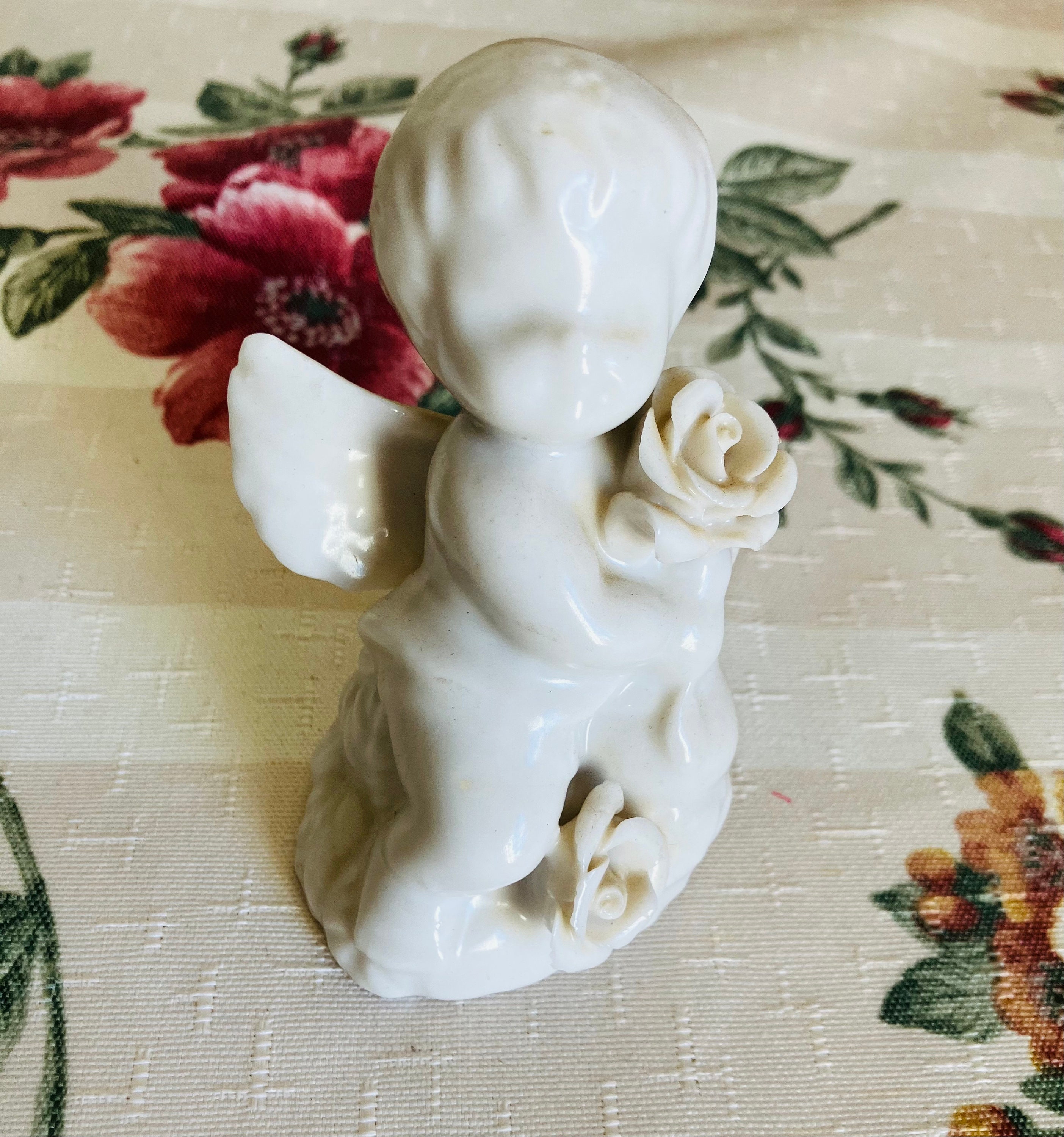 Porcelain Angel-vintage Adorable White - Etsy