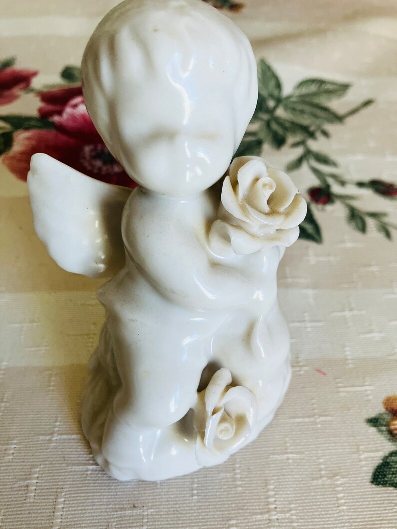 Porcelain Angel-vintage Adorable White - Etsy