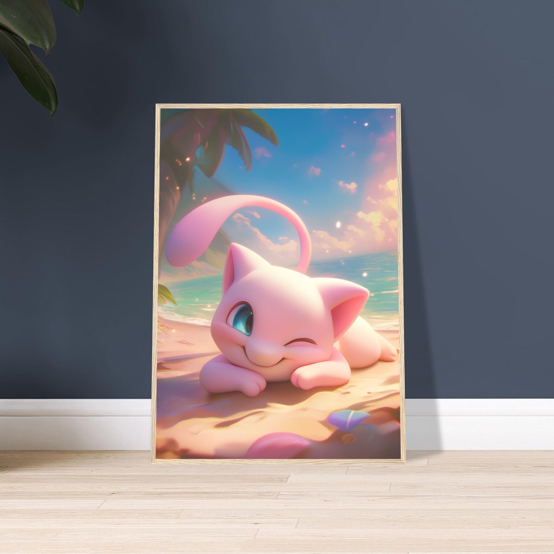 Golden Sun Mew Tropical Beach 4K Wall Art 4K Framed Art - Etsy