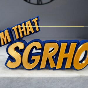 I'm That Sgrho Desk Sign Great Gift for A Member of Sigma Gamma Rho ...