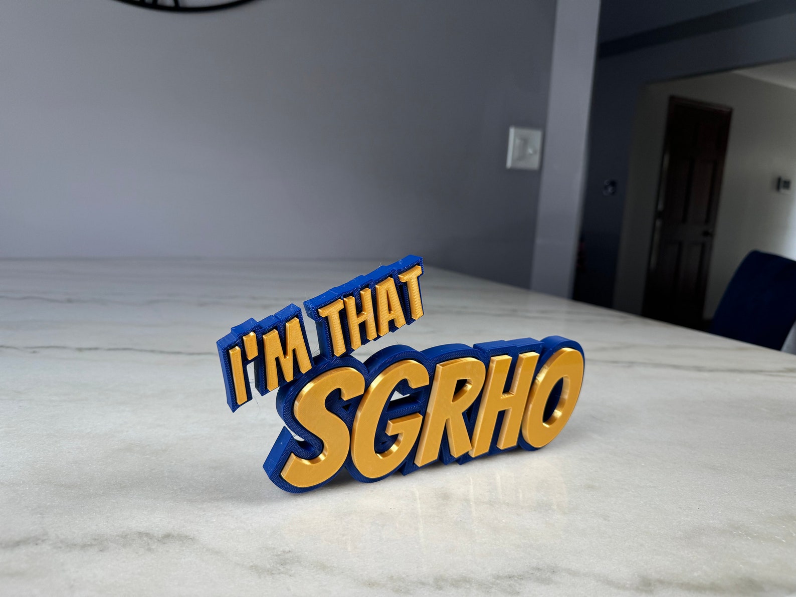 I'm That Sgrho Desk Sign Great Gift for A Member of Sigma Gamma Rho ...