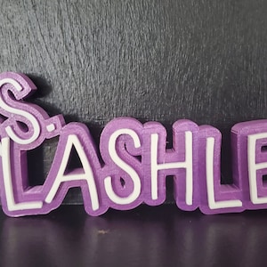 Multicolor 3D Printed Name Plate for Professionals, Teachers, Office ...