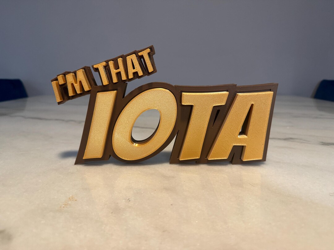 I'm That Iota Desk Sign Perfect Gift for A Man of Iota Phi Theta ...