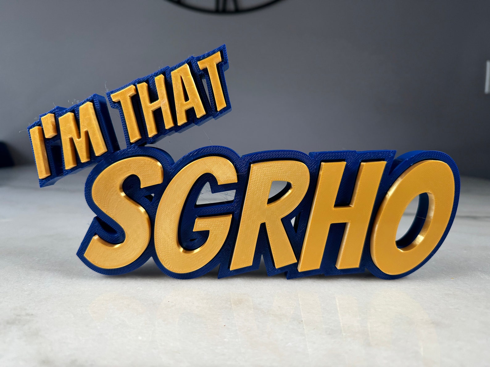 I'm That Sgrho Desk Sign Great Gift for A Member of Sigma Gamma Rho ...