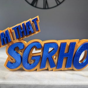 I'm That Sgrho Desk Sign Great Gift for A Member of Sigma Gamma Rho ...