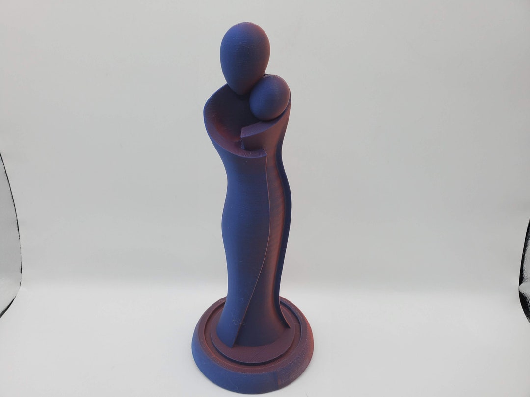 Heartfelt Sculpture for Mother 3D Printed mothers Love Statue ...
