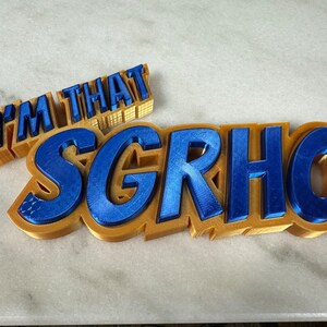 I'm That Sgrho Desk Sign Great Gift for A Member of Sigma Gamma Rho ...