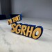 I'm That Sgrho Desk Sign Great Gift for A Member of Sigma Gamma Rho ...