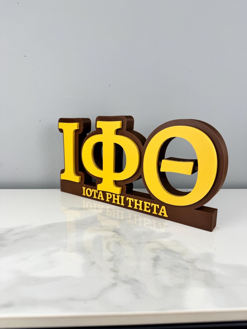 Iota Phi Theta Desk Sign - Etsy
