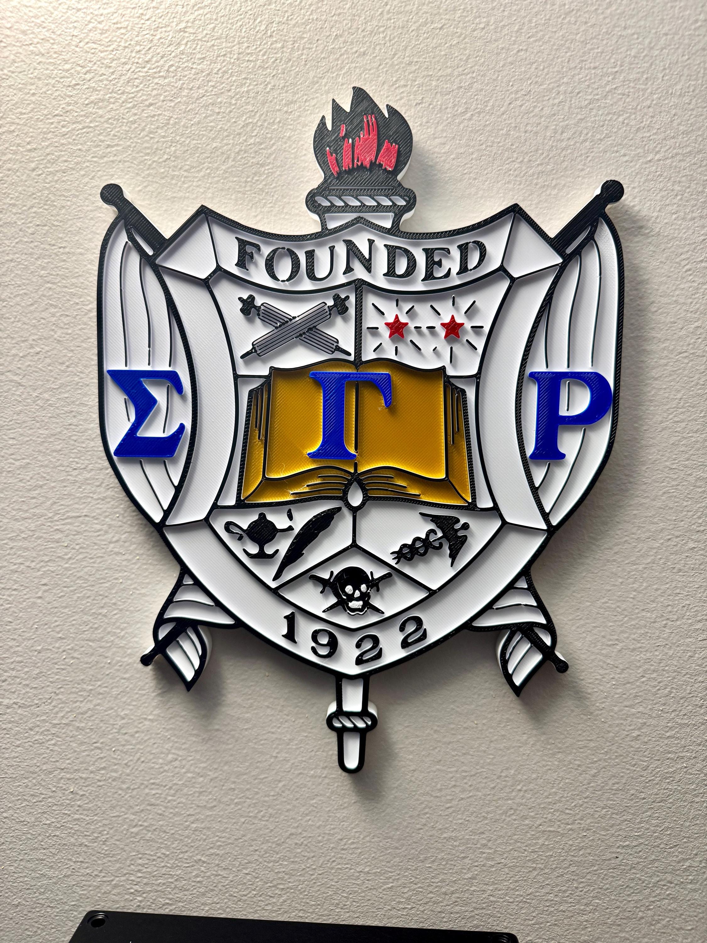 3D Printed Sigma Gamma Rho Shield - Etsy