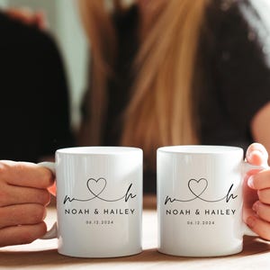 Personalized Mr & Mrs Coffee Mugs, Husband and Wife Mugs, Mr and Mrs ...