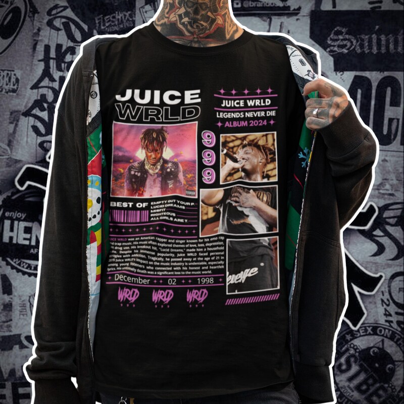 Juice Wrld Clothing - Etsy