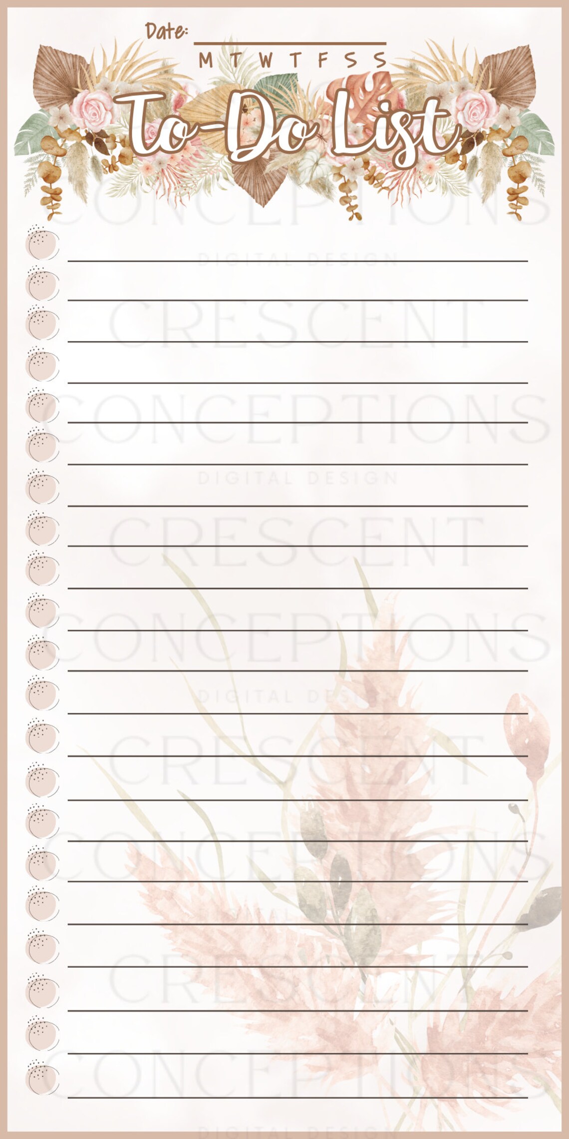 Printable to Do List, Printable to Do Checklist, Simple to Do List ...