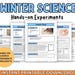 Winter Science Experiments for Kids Scientific Method Worksheets and ...