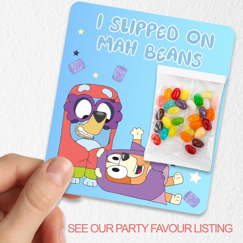 Bluey Long Dog Hide & Seek Pack Printable Party Game Kids Interactive ...