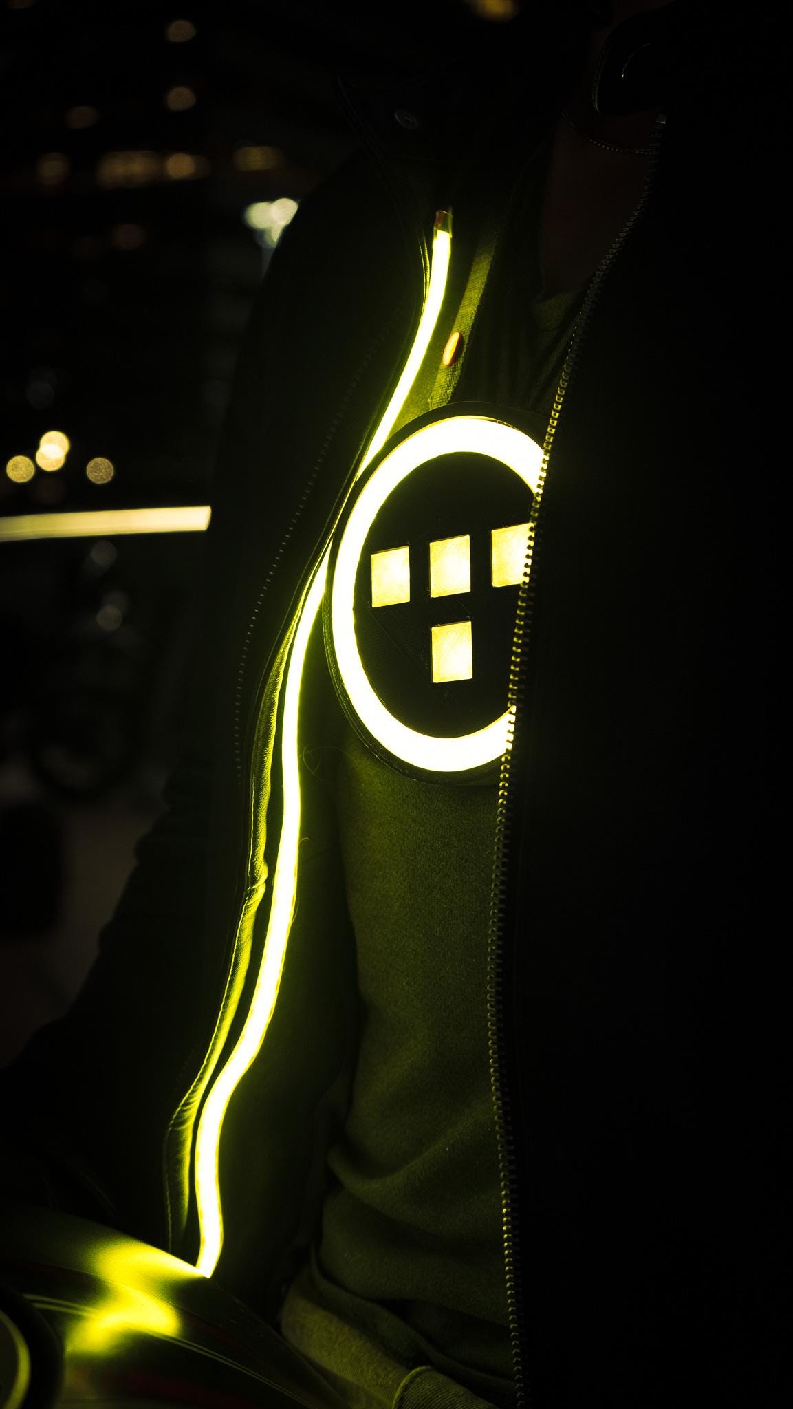 Lumawear Custom LED Jacket Lights | Fits in Most Jackets | Easy Install ...