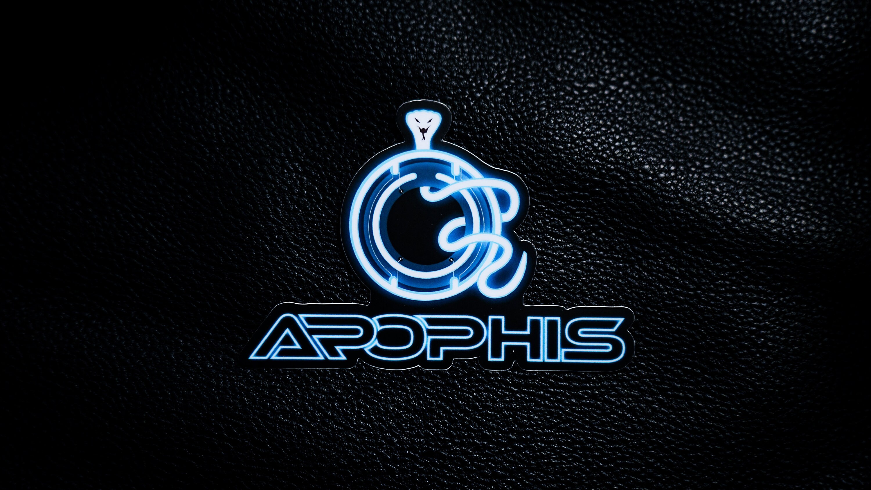 Blue Apophis Tron Sticker - Etsy