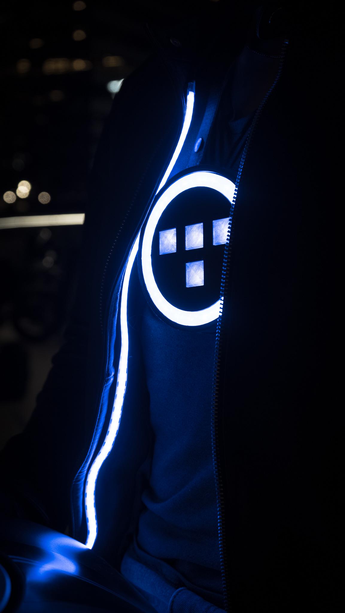 Lumawear Custom LED Jacket Lights | Fits in Most Jackets | Easy Install ...