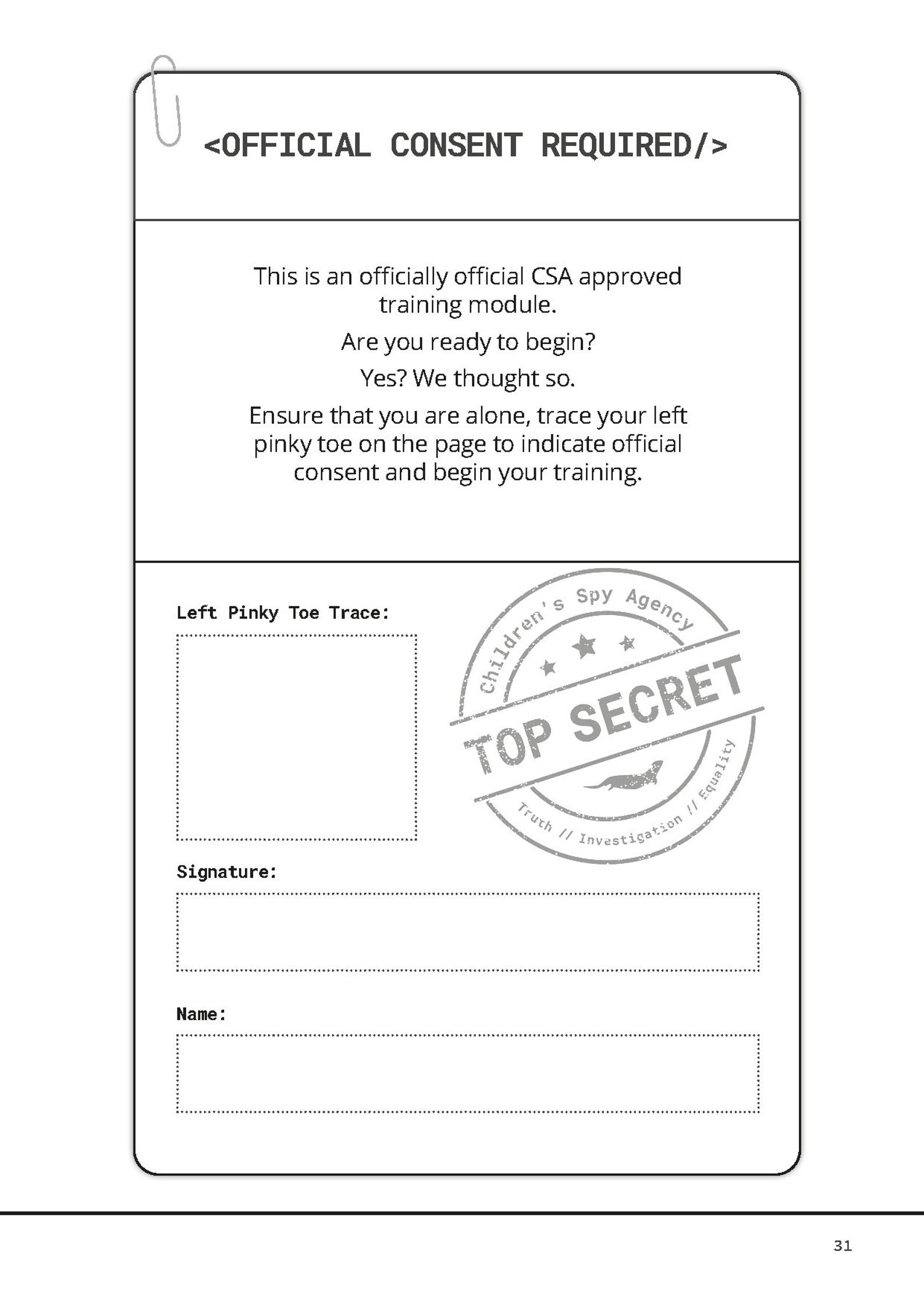 Agent Asha Spy Training: Spy Identities Activity Book - Etsy