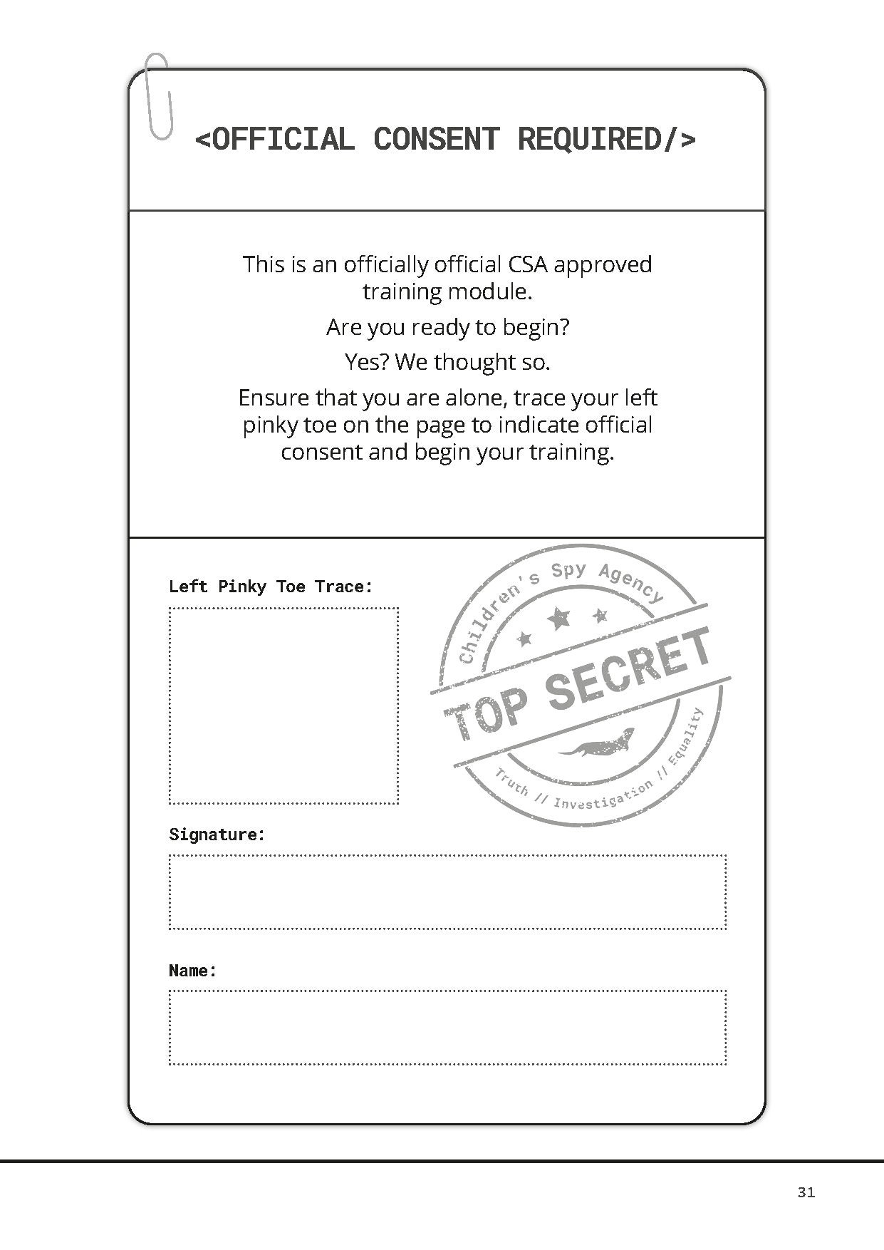 Agent Asha Spy Training: Spy Identities Activity Book - Etsy