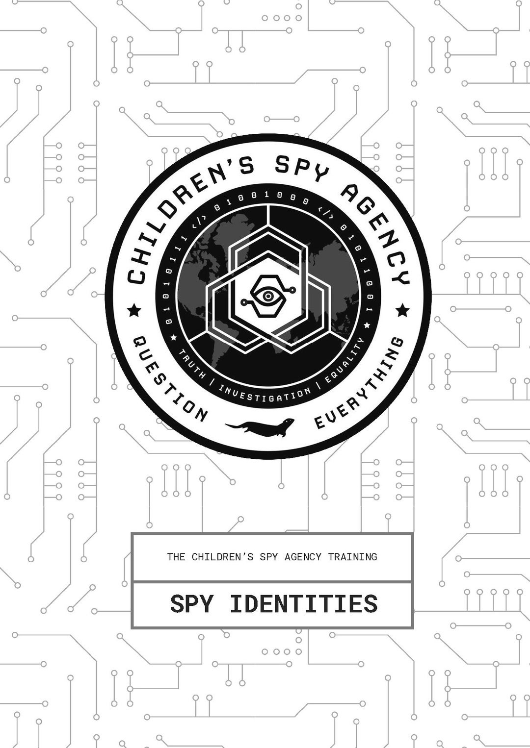 Agent Asha Spy Training: Spy Identities Activity Book - Etsy