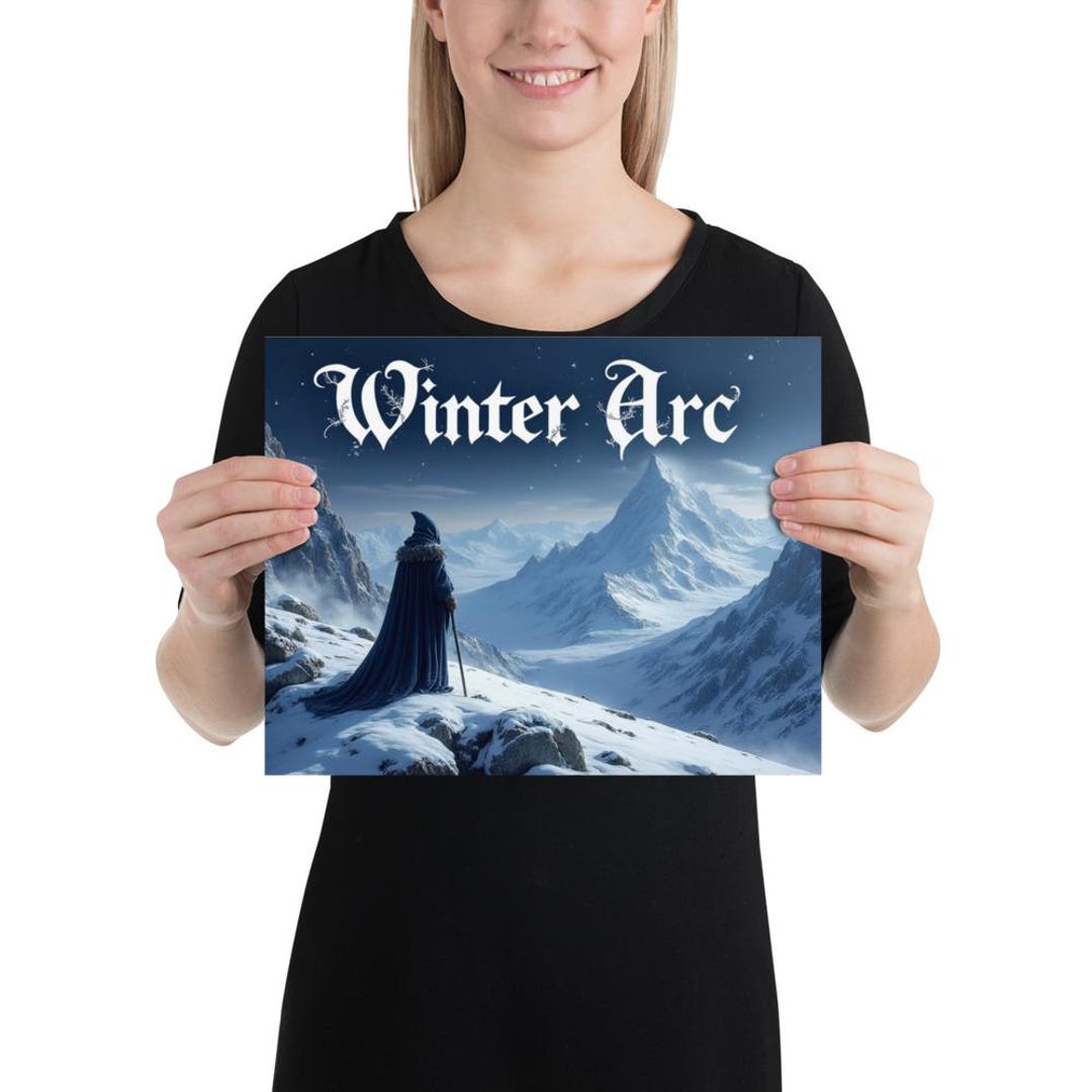 Winter Arc Poster - Etsy