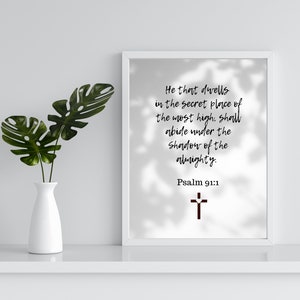 Psalm 91 Printable Declaration - Etsy