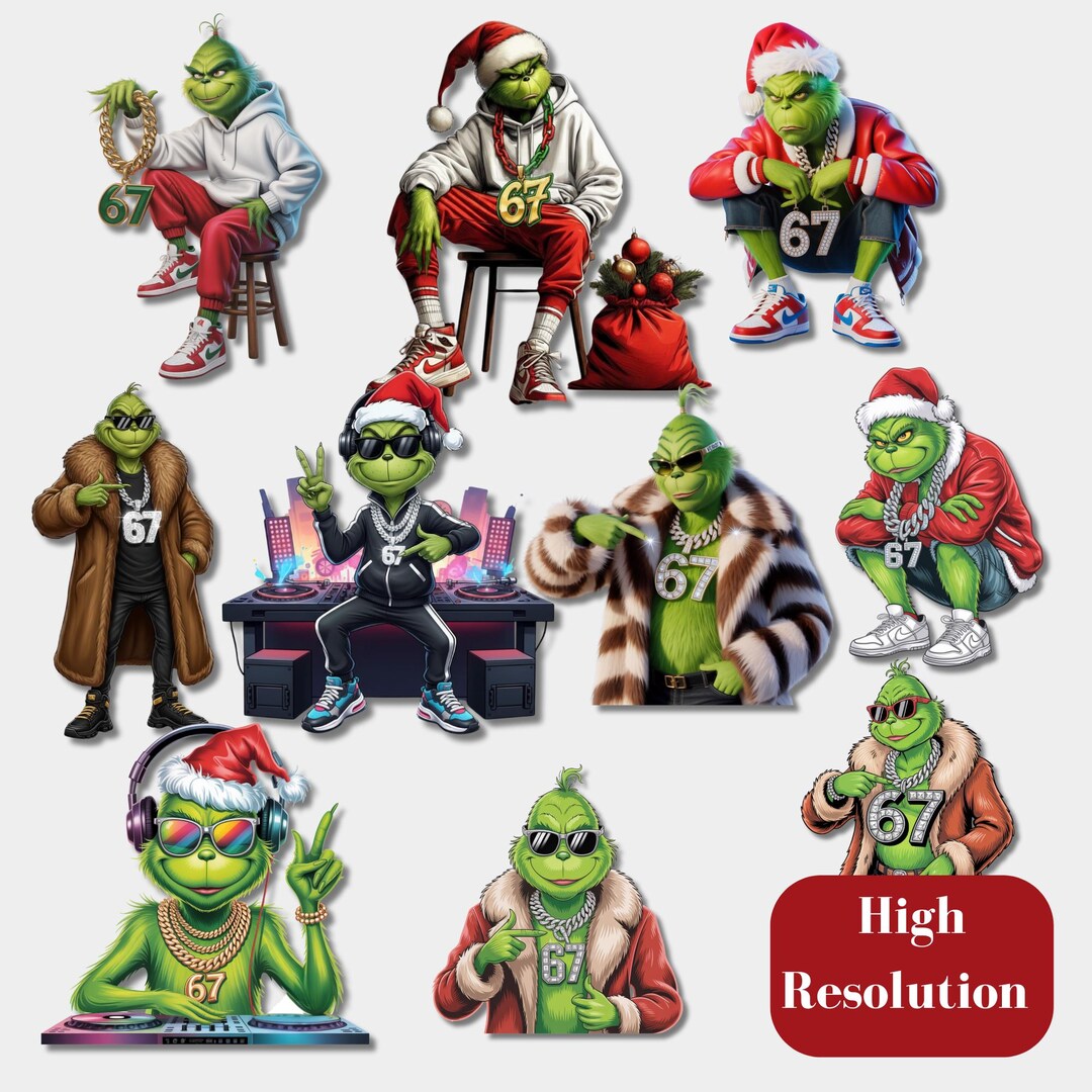 67 Chain Christmas Swag Clipart | Urban | PNG Set - Etsy