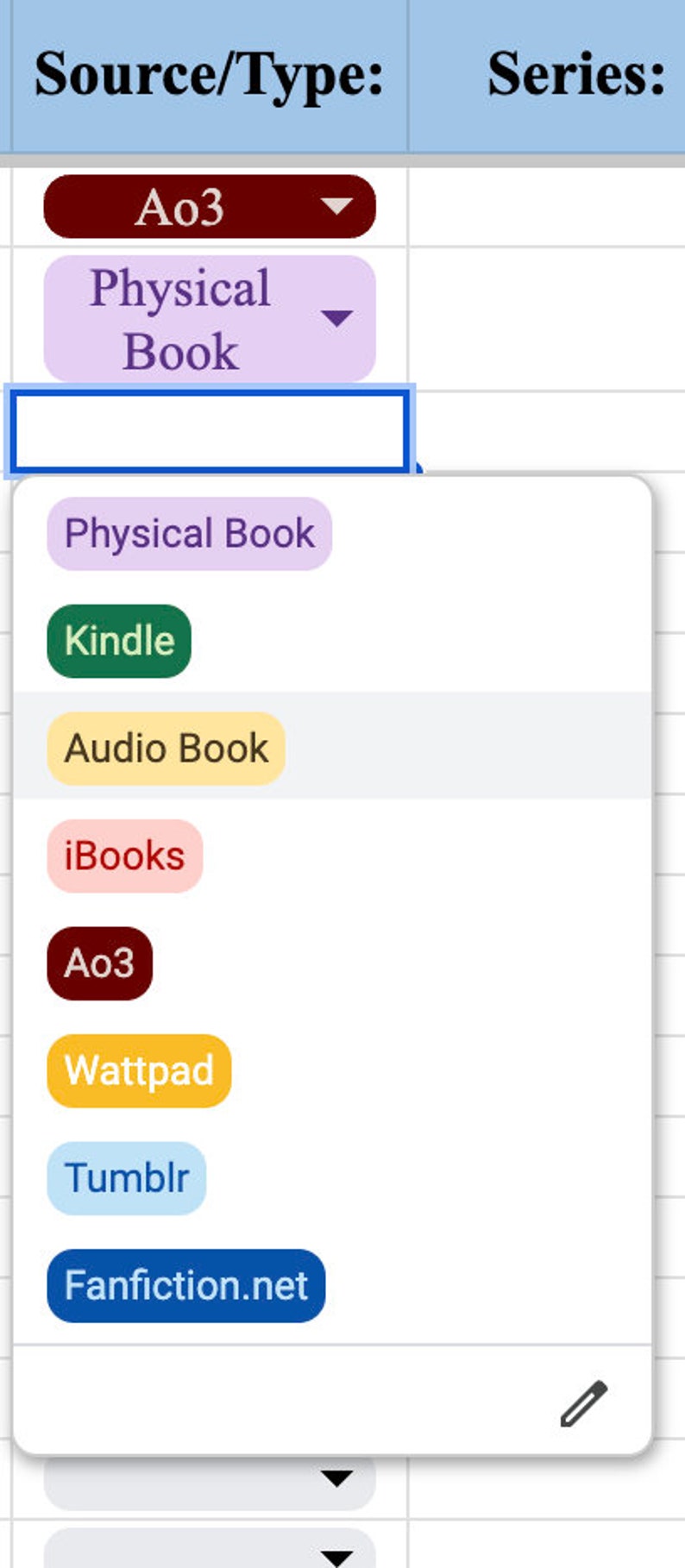 Reading Tracker Template - Etsy