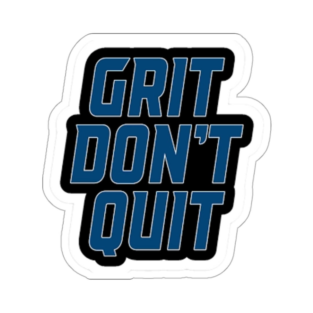 Grit Dont Quit NFL Detroit Lions Sticker - Etsy